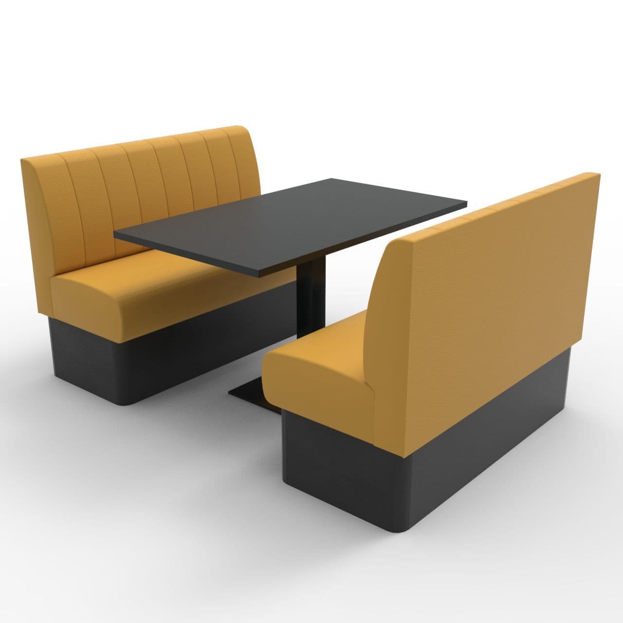 Lifetime Compact Plinth - Fluted - Complete 4 Seater Booth Set - 1200mm ...